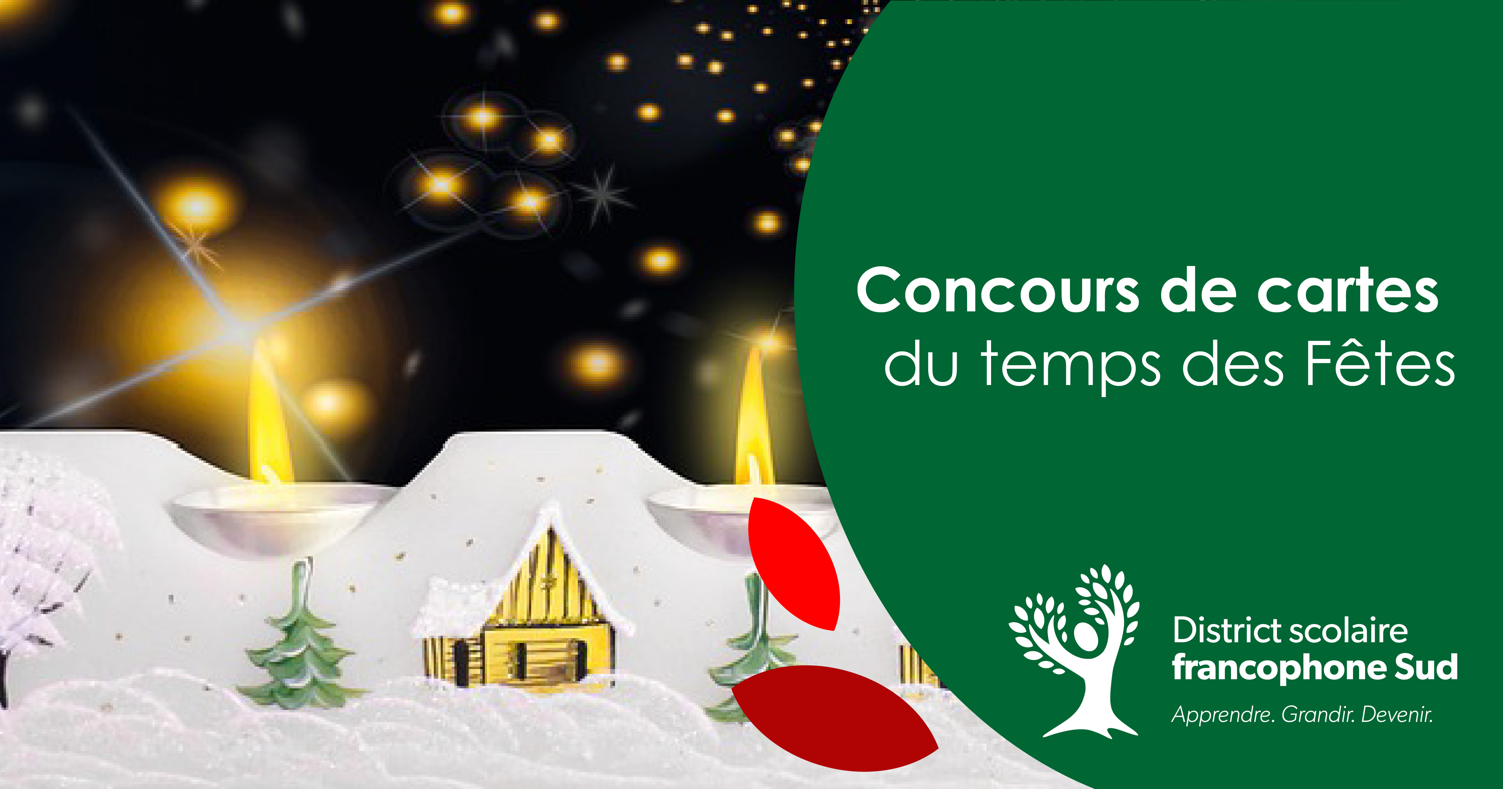 Concours de dessin et de rédaction pour la carte du temps des Fêtes du ...